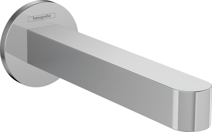 Излив для ванны hansgrohe Finoris 76410000 настенный, вылет 174 мм, хром