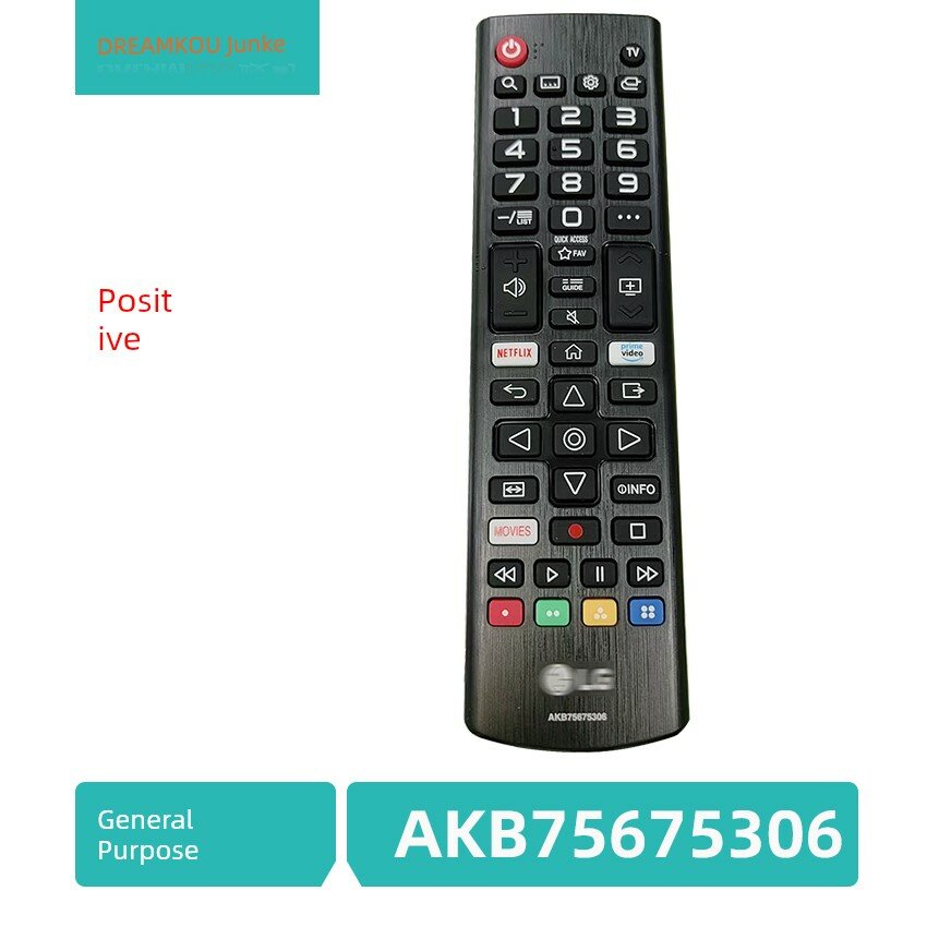 Универсальный ИК Пульт ДУ Заменитель AKB75675306 для LG Smart TV Беспроводной Контроллер