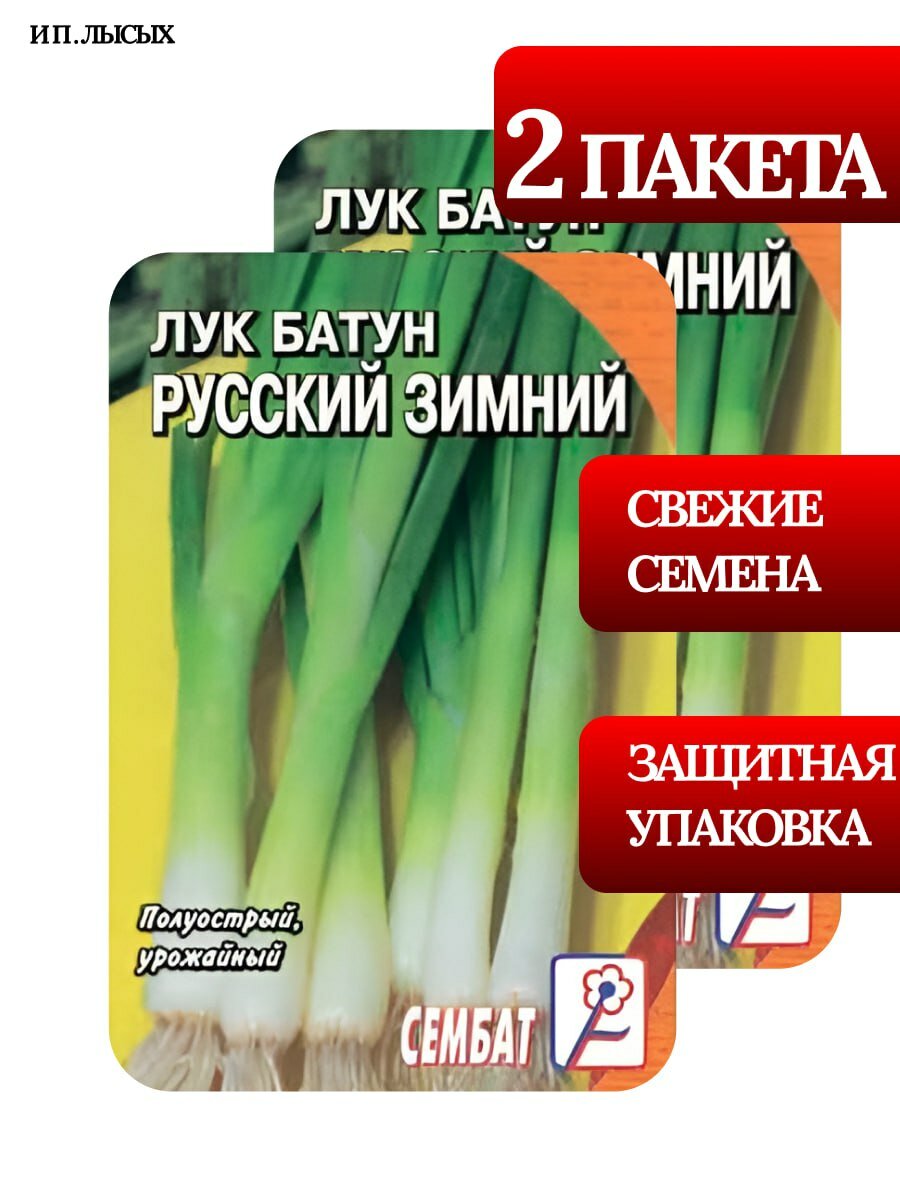 Семена Лук батун "Русский зимний" , 1г