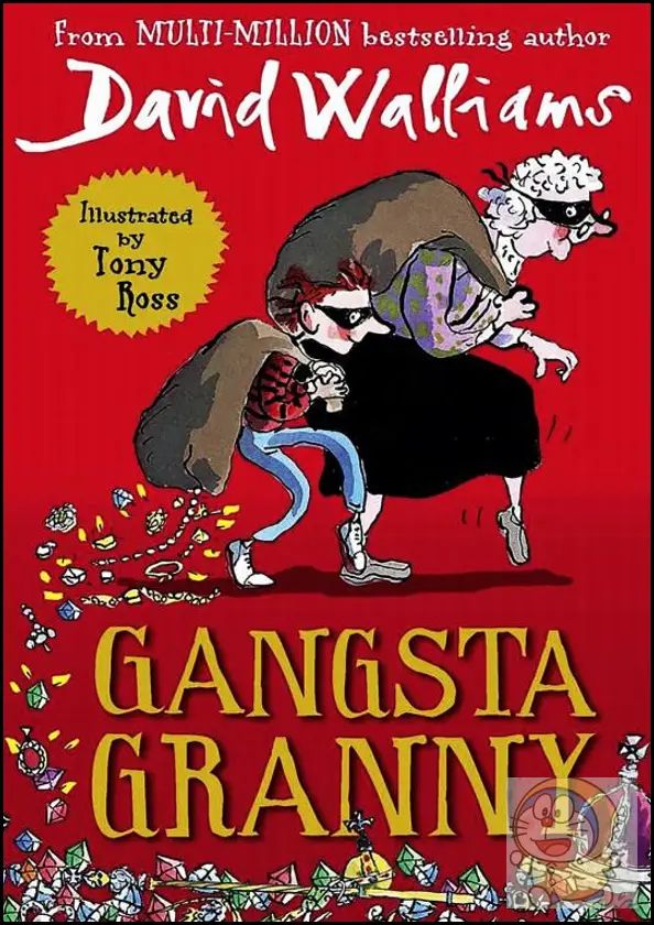 Gangsta Granny David Walliams Kids Humorous Adventure Illustrated English Paperback (грамматически