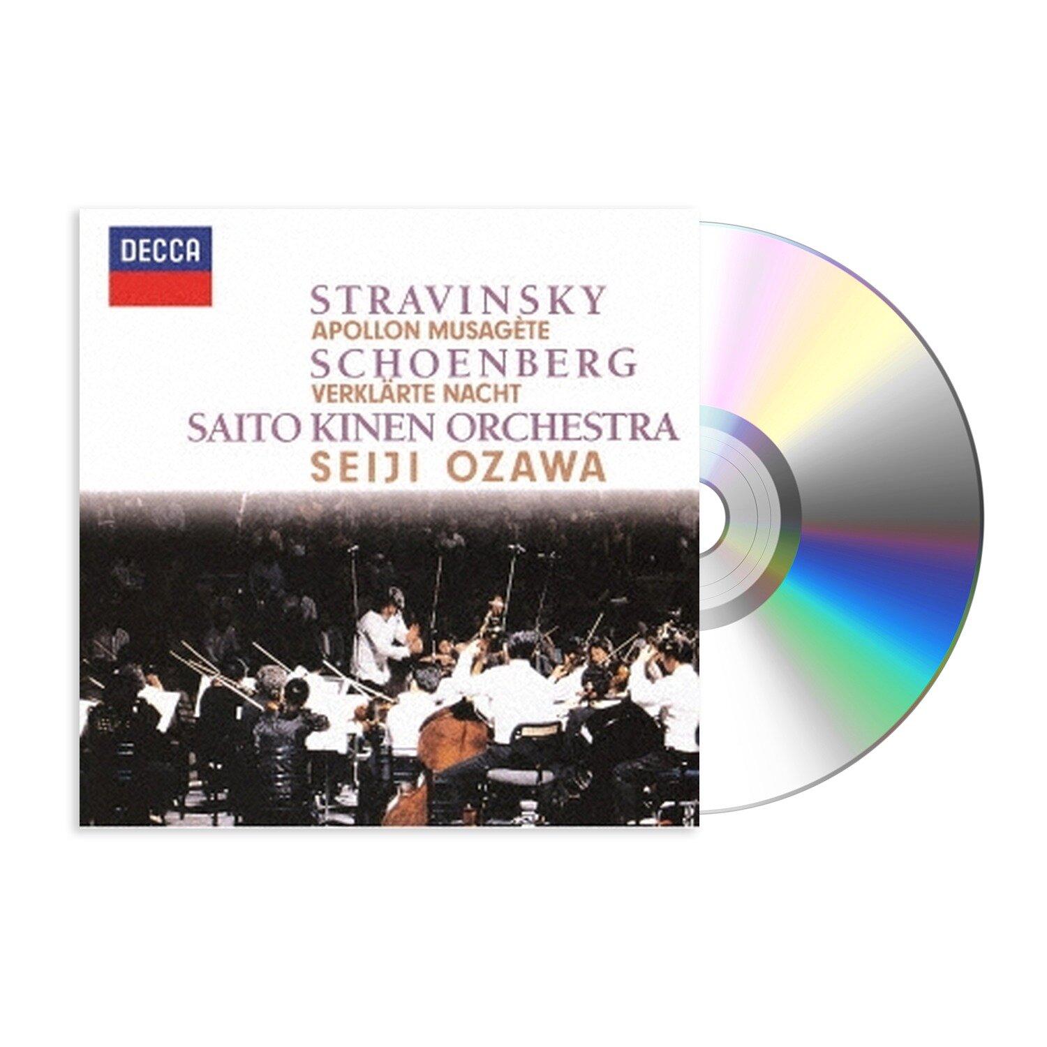 Музыка CD Schoenberg Verklarte Nacht, Stravinsky Apollon musagete : Seiji Ozawa / Saito Kinen Orchestra UCCD41090, Ori*inal