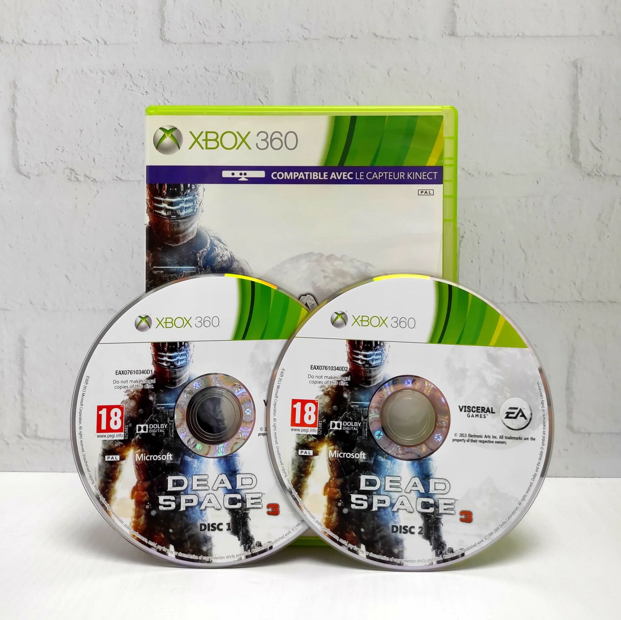 Dead Space 3 Английский язык поддержка KINECT Видеоигра на диске Xbox 360. Товар уцененный