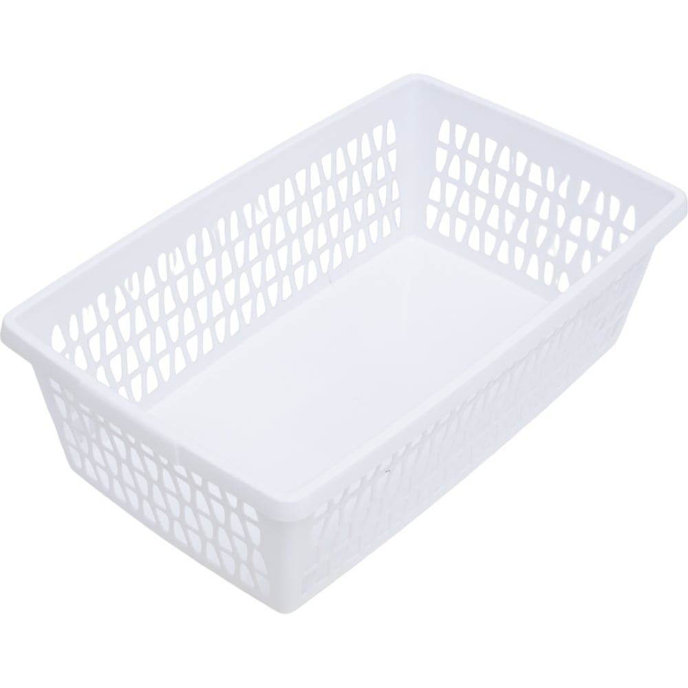 Корзина для хранения Martika Велетта 34x21x10см белая С713БЕЛ