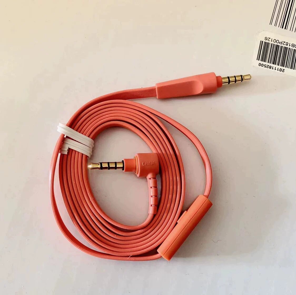 Красный аудиокабель с микрофоном для Sony WH-H600A WH-H900N WH-1000XM4 WH-H800 другая длина
