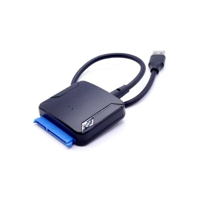Переходник-адаптер USB 3.0 SATA 3.0 для жестких дисков HDD/SSD 2.5" и 3.5" (с блоком питания 12V 3A)