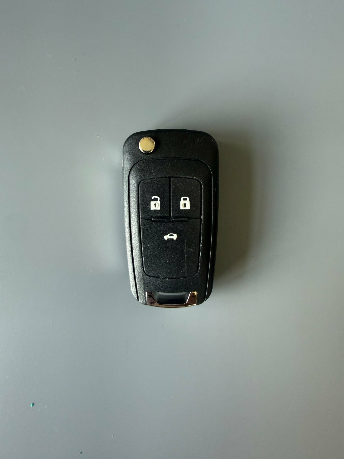 Корпус ключа для Chevrolet Cruze, Aveo, Orlando FS-CHEVR-05 3 кнопки с лезвием HU100