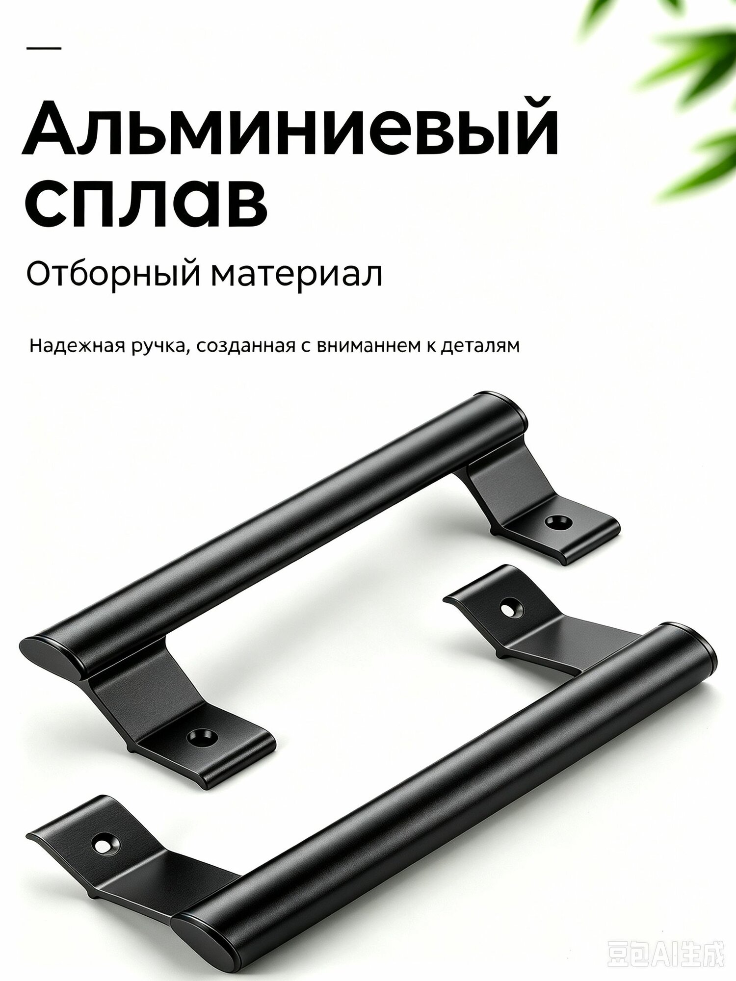 Ручки из алюминиевого сплава используются для раздвижных дверей, шкафов и входных дверей.