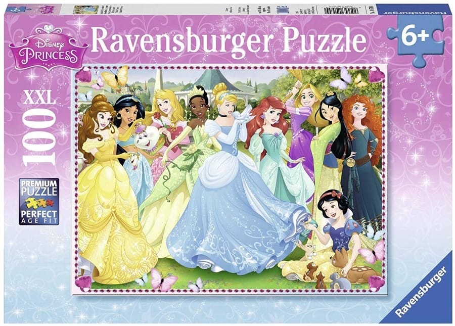 Пазл Ravensburger Disney Ослепительные принцессы, 100 элементов, 36x26 см