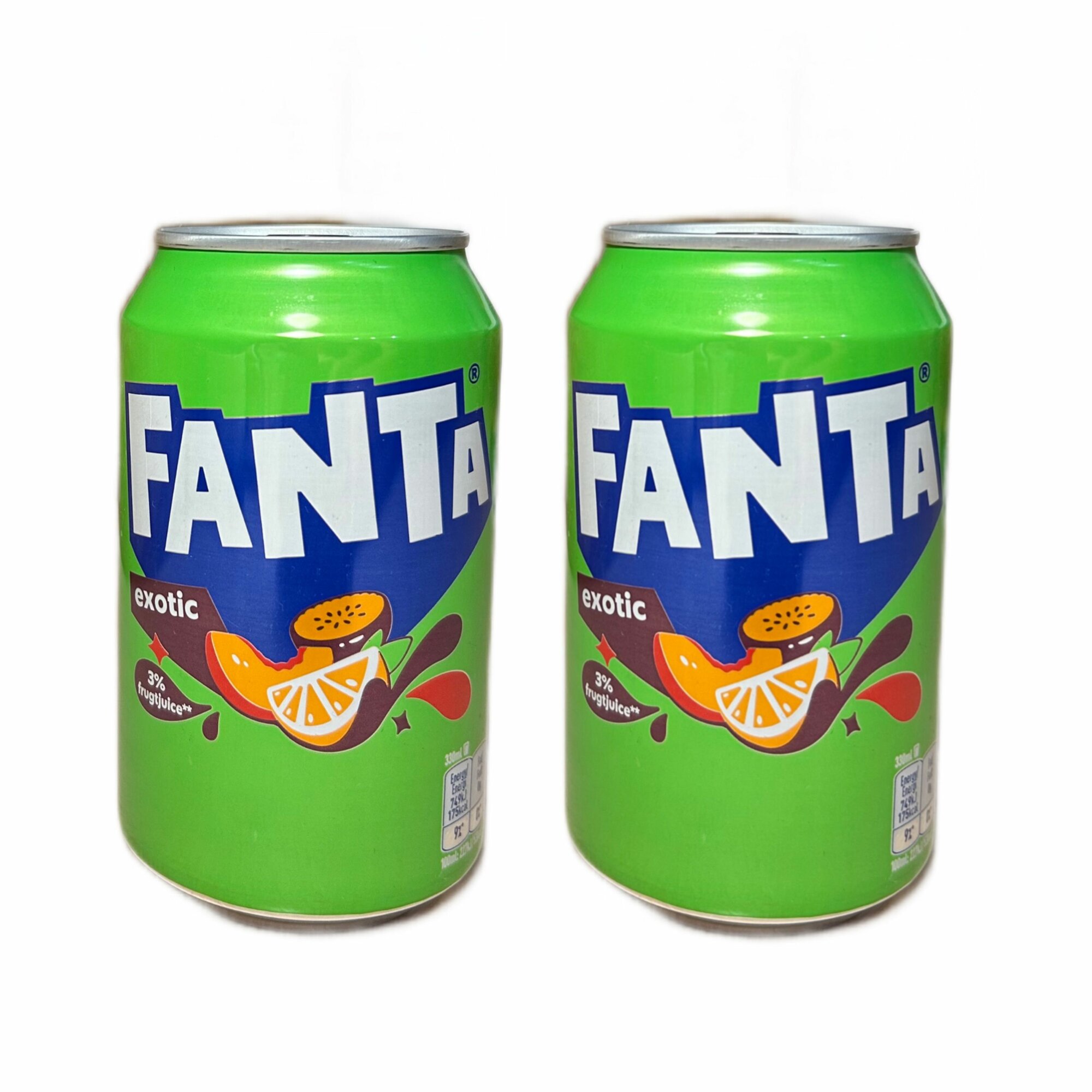 Газированный напиток Fanta Exotic / Фанта Экзотик (Европа), 2 шт. по 330 мл