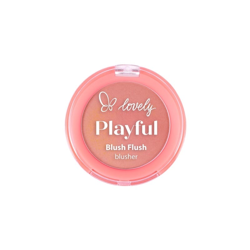 Румяна Lovely Playful Blush Flush, № 02 Poppy, 7 г