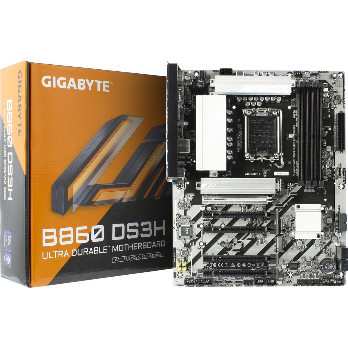 GIGABYTE B860 DS3H (RTL) LGA1851 B860 5xPCI-E HDMI+DP 2.5GbLAN SATA ATX 4DDR5