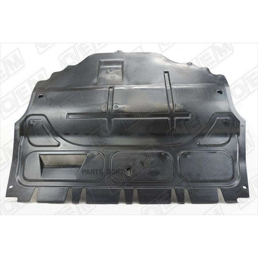 Защита двигателя Volkswagen Polo sedan 5 2010-202 от официального дистрибьютора, OEM, артикул OEM0004ZD