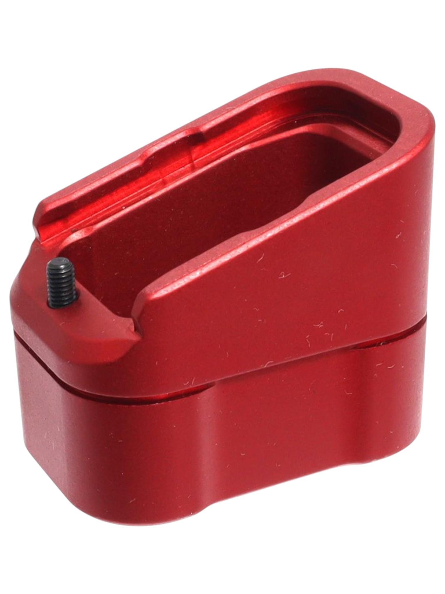 Пятка +5 для пистолета Glock, ЛА / Красный (Red)
