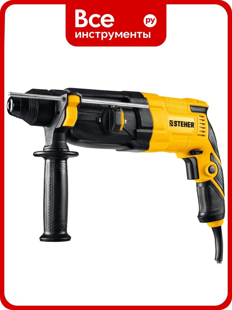 Перфоратор STEHER 28 мм, 850 Вт, SDS Plus HD-28-850