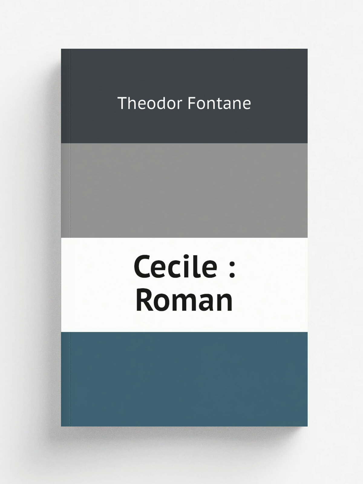 Cecile : Roman | Theodor Fontane | Berlin : S. Fischer | Репринт