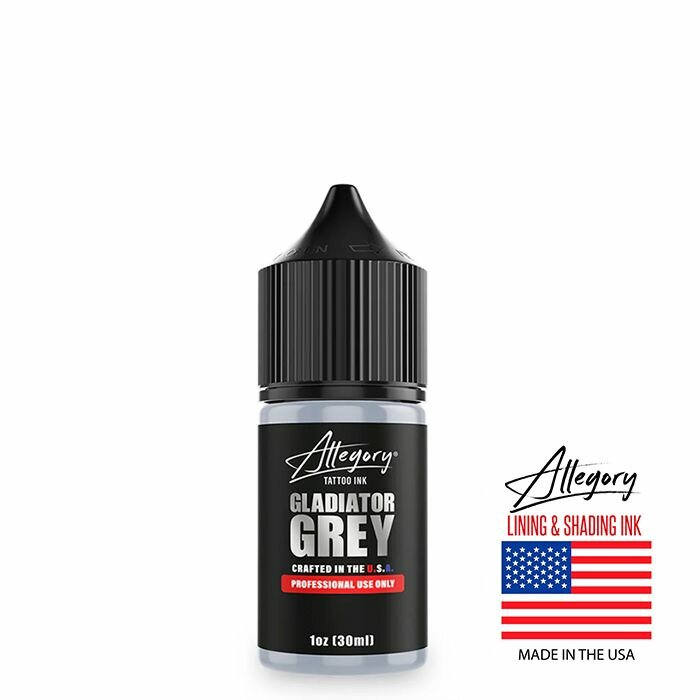 Тату краска Allegory GLADIATOR GREY (1OZ - 30мл)