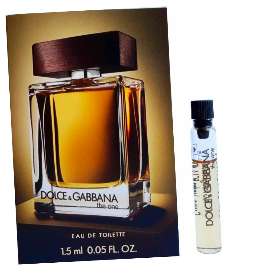 Сэмпл аромата Dolce Gabbana The One For Men 1.5 / Туалетная вода Дольче Габбана Зе Ван Мужские миниатюра