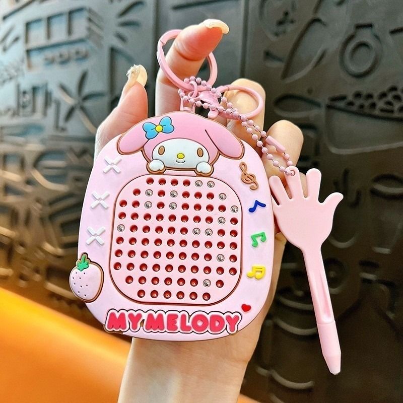 Брелок доска для рисования магнитная с My Melody, розовая