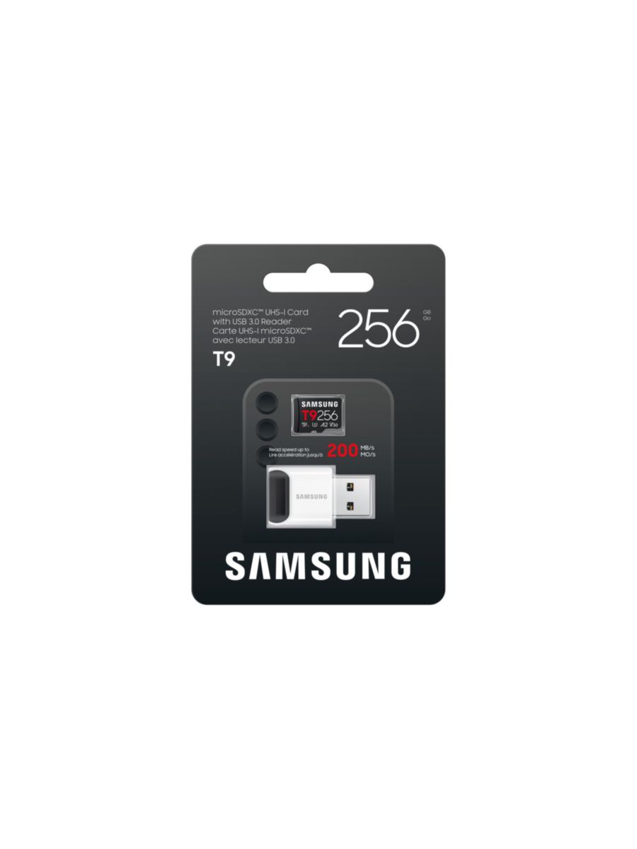 Samsung EVO Plus T9 256 ГБ Карта памяти SDXC, MB-MH256TB/WW