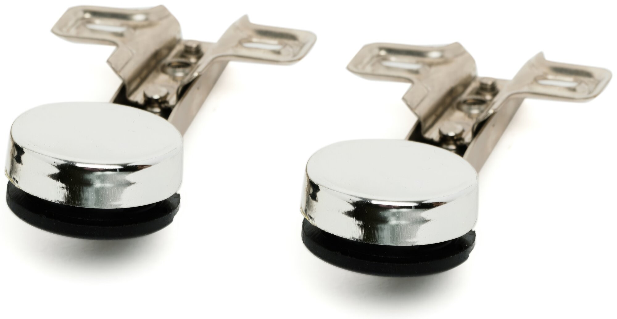 Петля мебельная для стекла Lemax prof 2PCS-M120-HALF(M021)