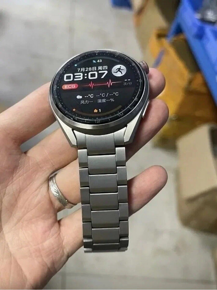 Для Watch 3Pro New титановые часы, HUAWEI Watch 3Pro New бесшовные часы