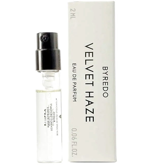 Красивый и стойкий аромат: Парфюмерная вода Byredo Velvet Haze пробник 2 / Байредо Вельвет Хейз миниатюра