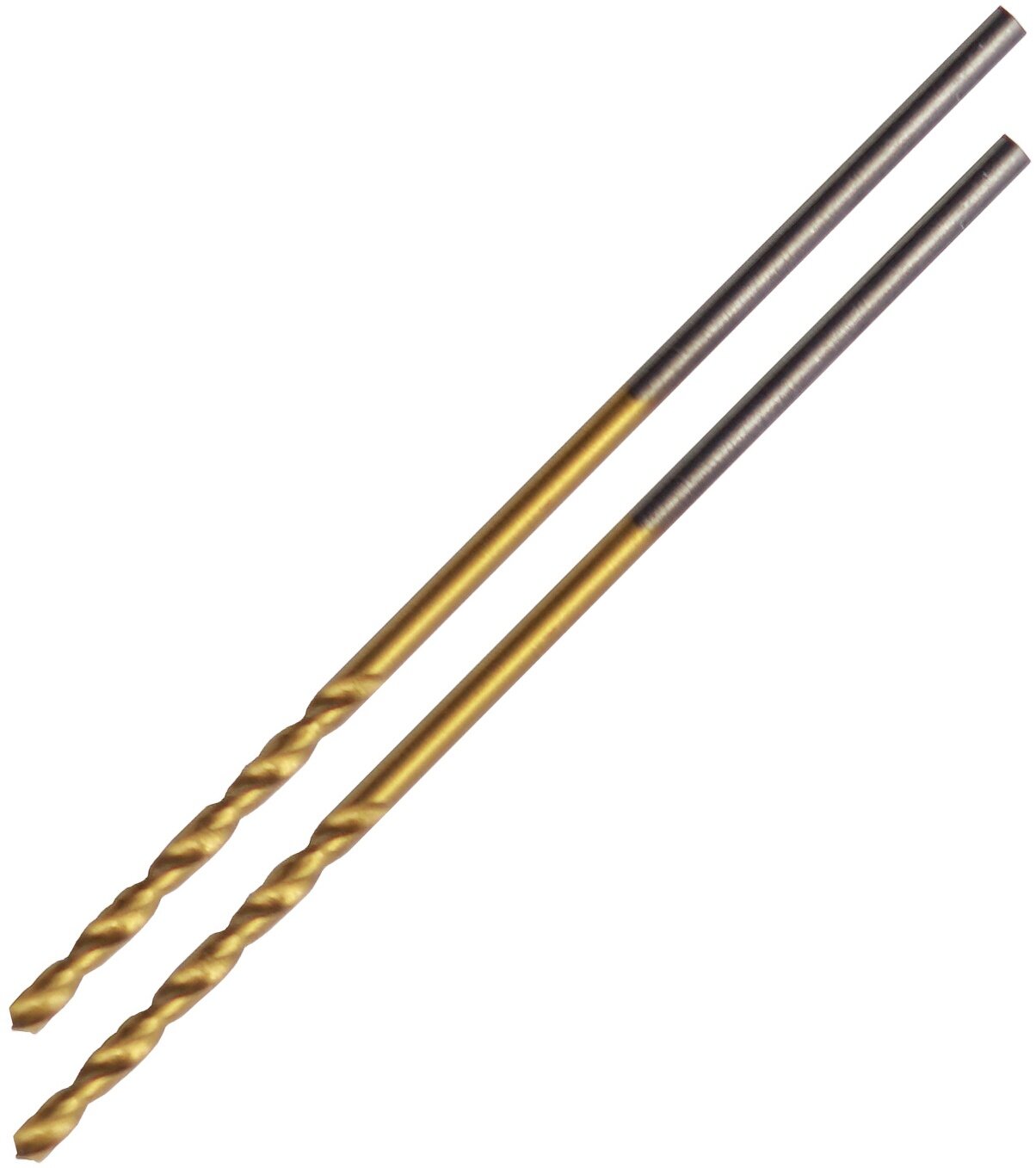 Сверло спиральное по металлу HSS-Co Hilberg CO015 1.5x40 мм, 2 шт.