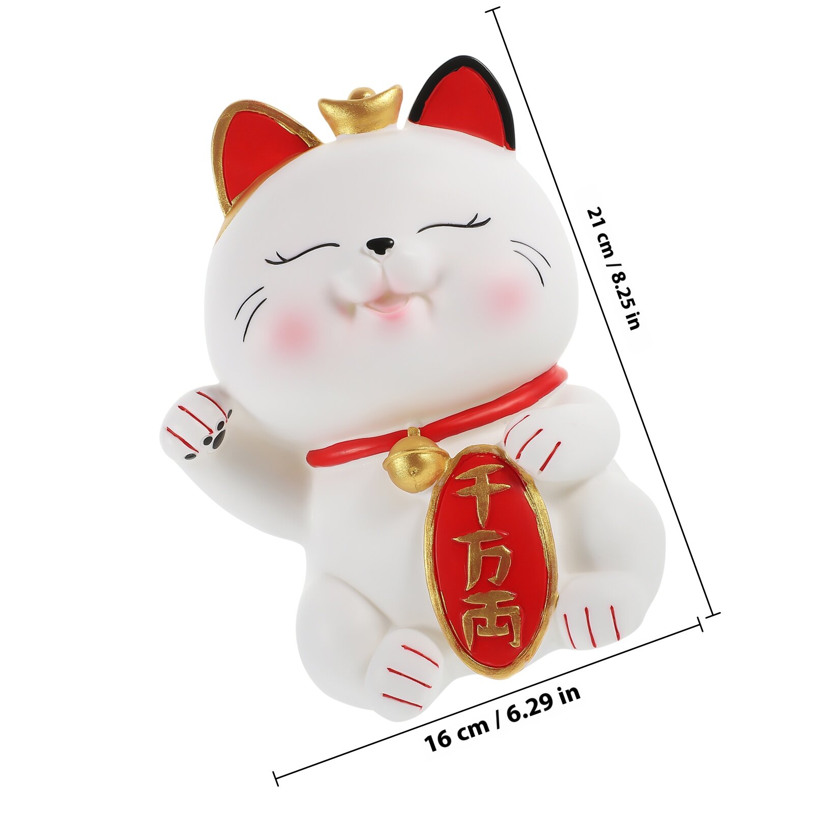 Копилка Виниловая Формы Кота Удачи Multi 21.00X16.00X15.00Cm