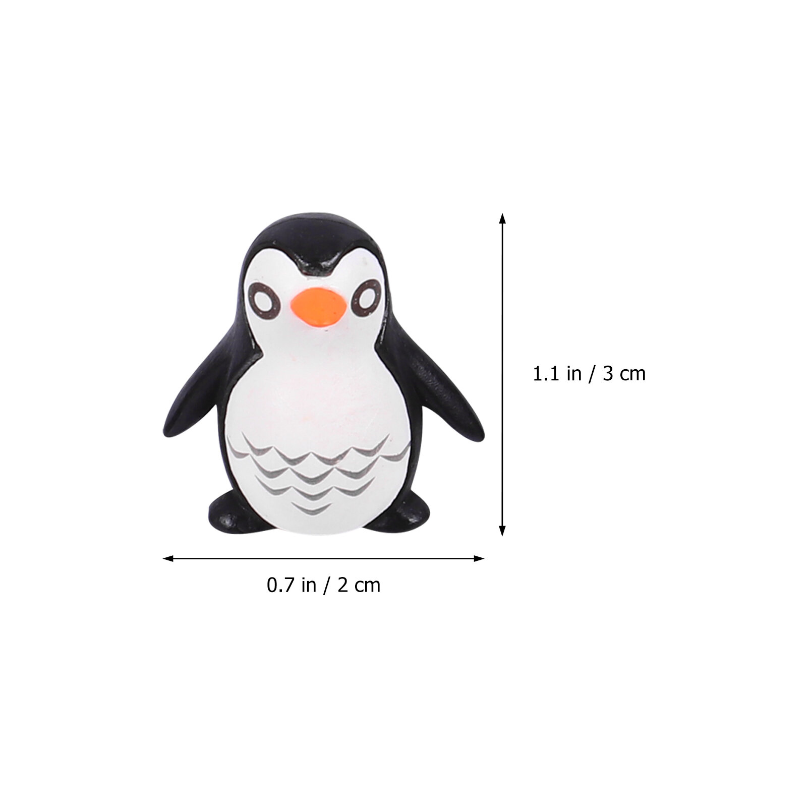 10 Штук Реалистичные Фигурки Пингвинов Арктические Животные 3x2 Cm