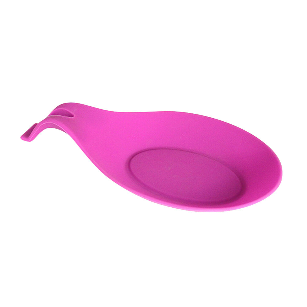 Silicone Spoon Rest Мат Для Кухонных Приборов Из Силикона Устойчивый К Теплу 19.50X10.00X2.00CM