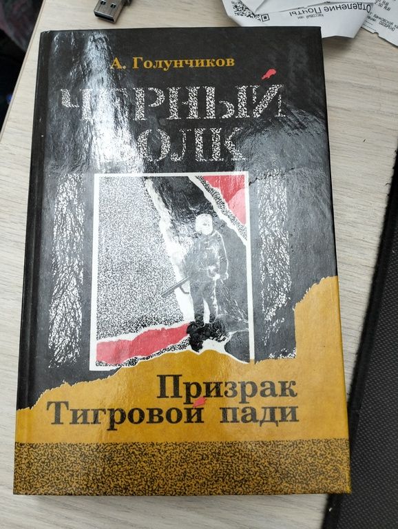 Голунчиков А. Черный волк. Книга 2. Призрак Тигровой пади. Приключенческий роман в 3-х книгах