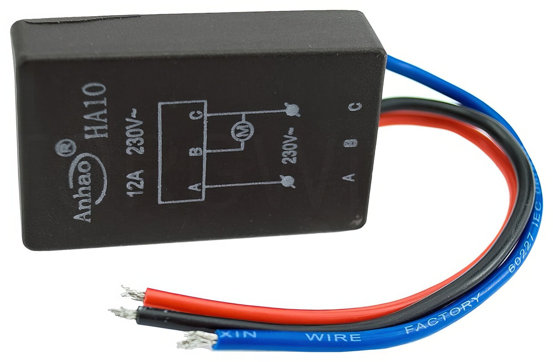 Выключатель плавный пуск до 2.5 кВт (HA10 12A 230V) TORGWIN KG0181