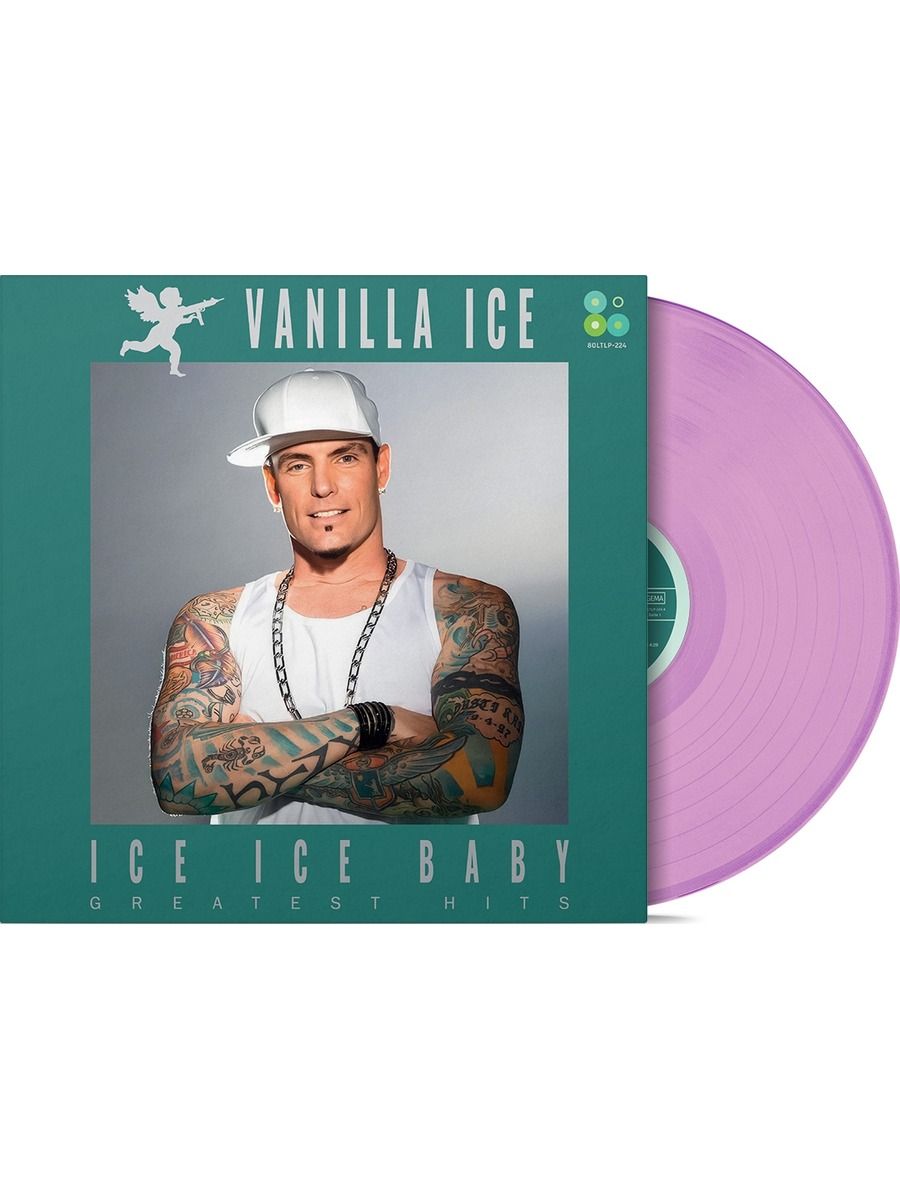 Vanilla Ice Ice Ice Baby. Greatest Hits (новый розовый винил, 2026 г, 1 LP) (Виниловая пластинка на 1 LP)