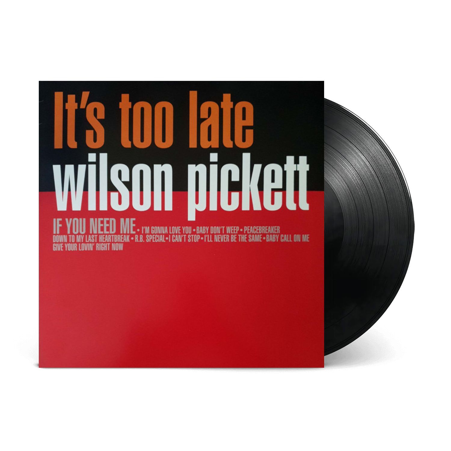Виниловая пластинка Wilson Pickett - It's Too Late, Vinyl, LP, Album