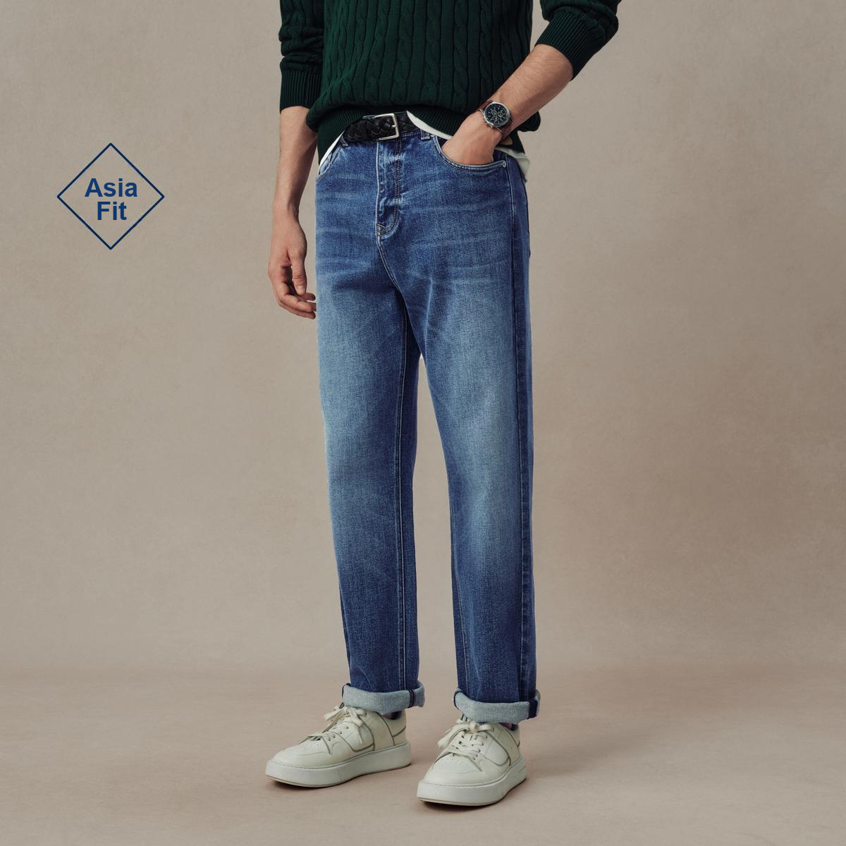 Джинсы классические GANT