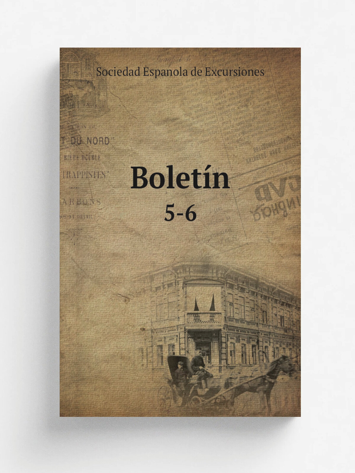 Bolet.n. 5-6 | Sociedad Espanola de Excursiones | Madrid | Репринт