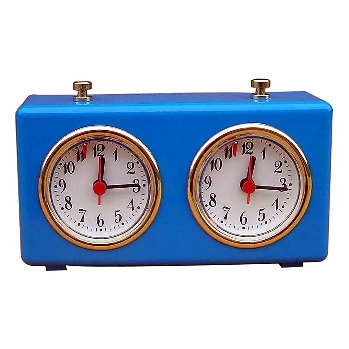Механические шахматные часы с заводом для ГО и шахмат, 20x12x5 см