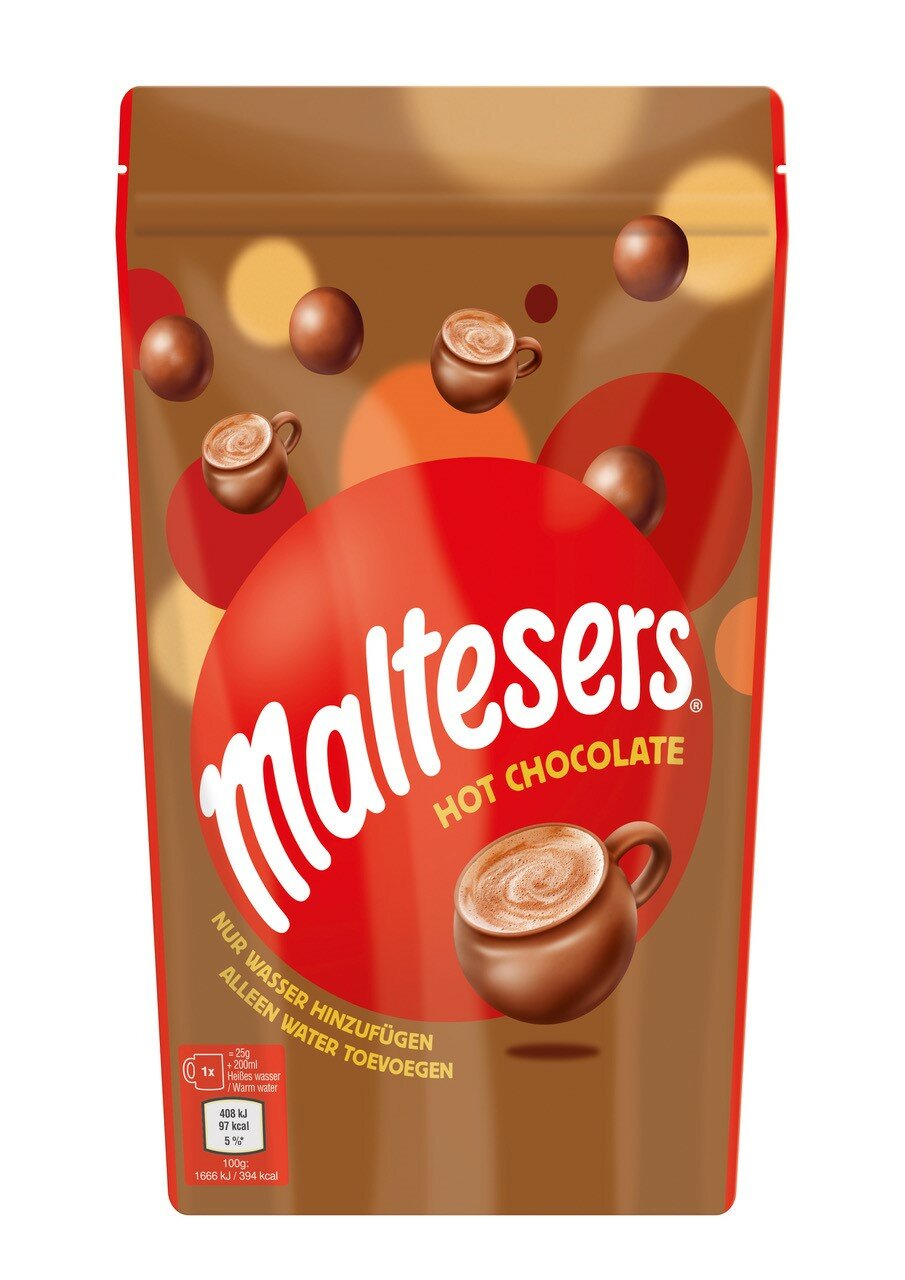 Горячий шоколад Maltesers с экстрактом ячменного солода, 140 грамм