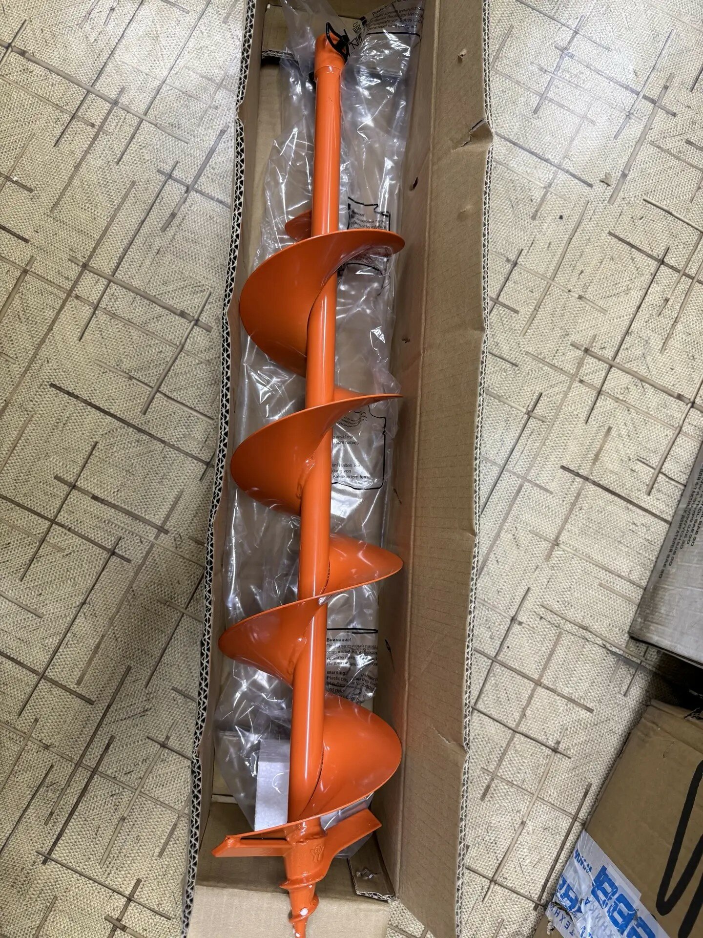 Шнек для бурения грунта Carver GDB-150