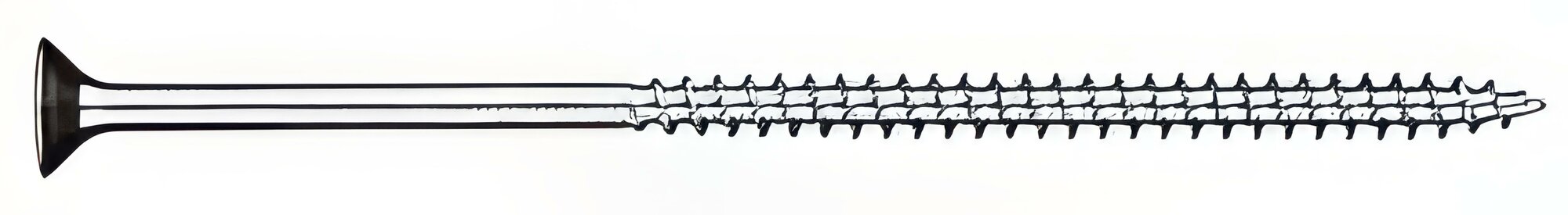 Саморез универсальный 6,0х140мм потайная головка 6шт