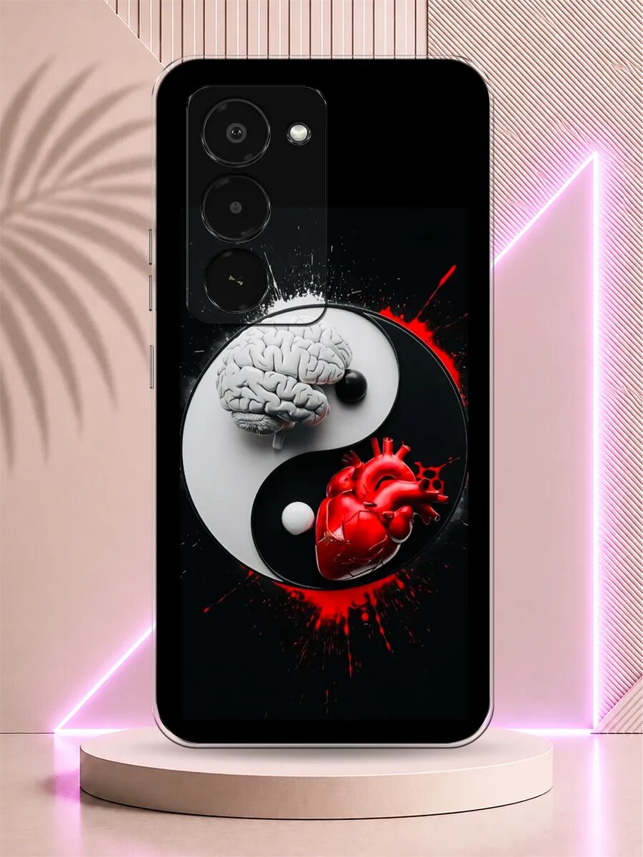 Чехол на Redmi 15 Инь Янь