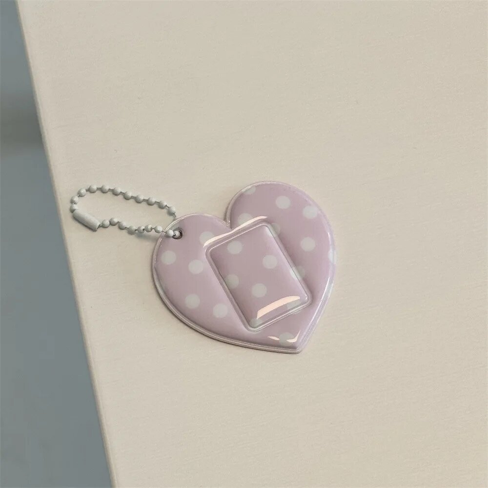 Держатель для фотокарт INS 1 дюйм Розовый, 1pcs-dot-pink
