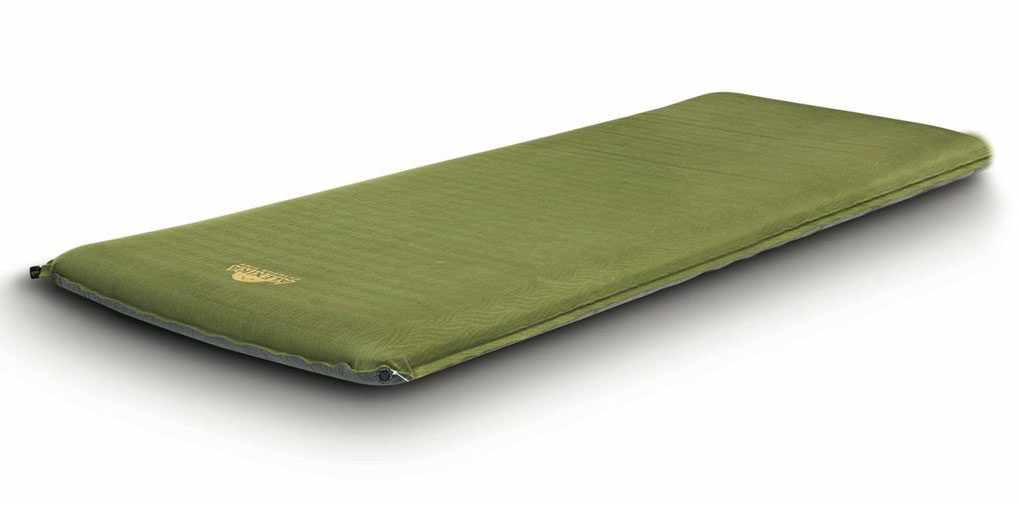 Коврик самонадувающийся Alexika Grand Comfort оливковый 9372.0007