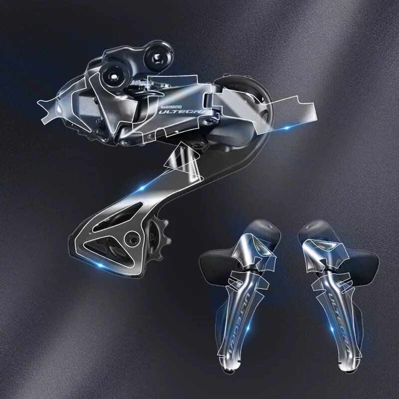 Shimano 8170 Переключатель и задний переключатель, полный комплект группировки для эффективного переключения передач