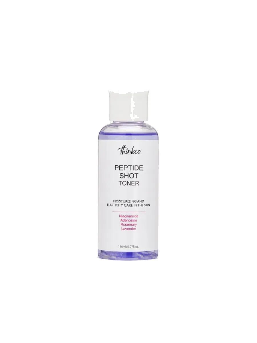 #Тoнер для лица c пептидами THINKCO PEPTIDE SHOT TONER 150 мл#
