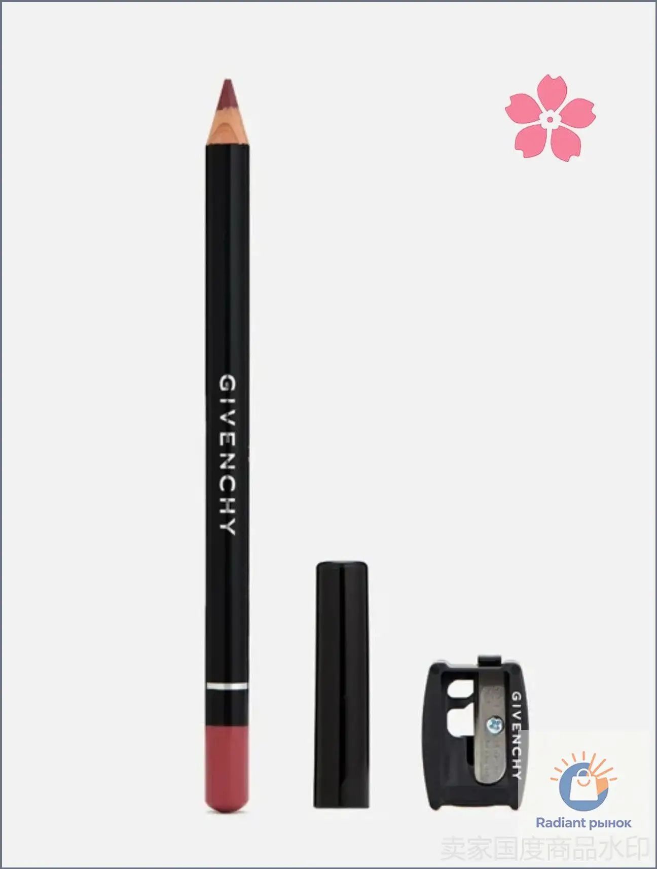 Водостойкий карандаш для контура губ с точилкой GIVENCHY lip liner 8 Фиалковый Силуэт