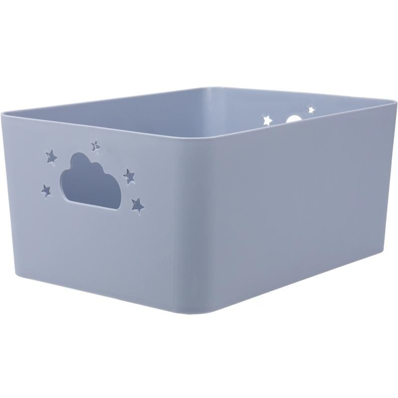 Корзина для хранения Storage Solutions Sky, голубой, 34.5x25x15 см