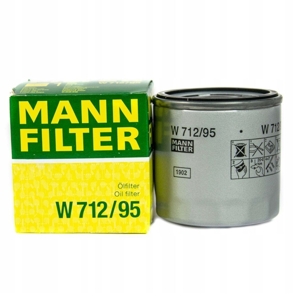 Фильтр масляный MANN FILTER (GERMANY) W71295, W712/95.