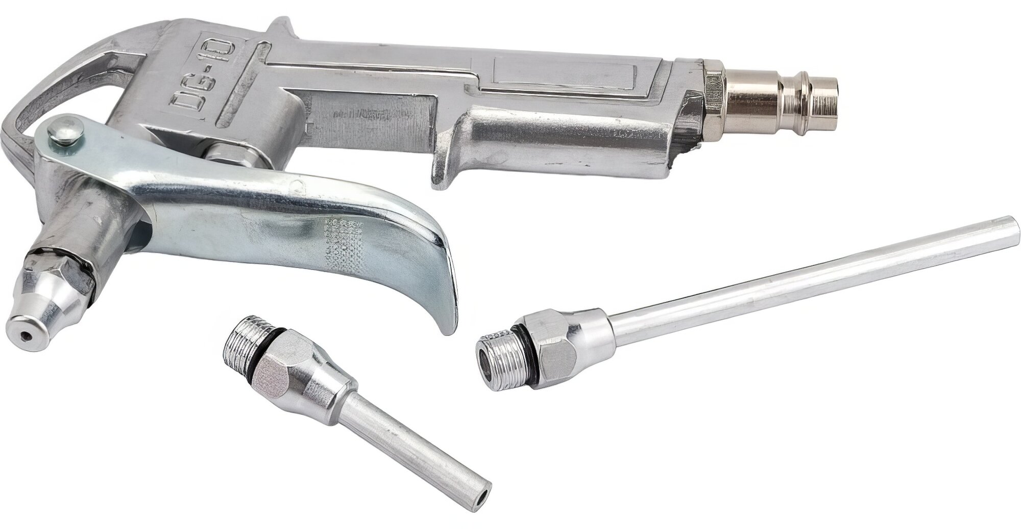 Продувочный металлический пистолет с набором аксессуаров Pegas pneumatic 5109
