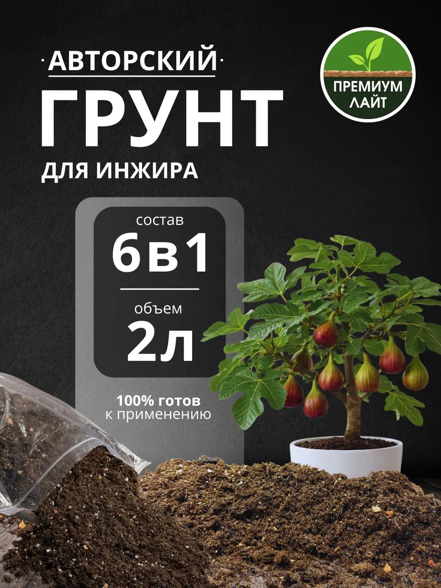 Грунт для Инжира 2л готовый лайт